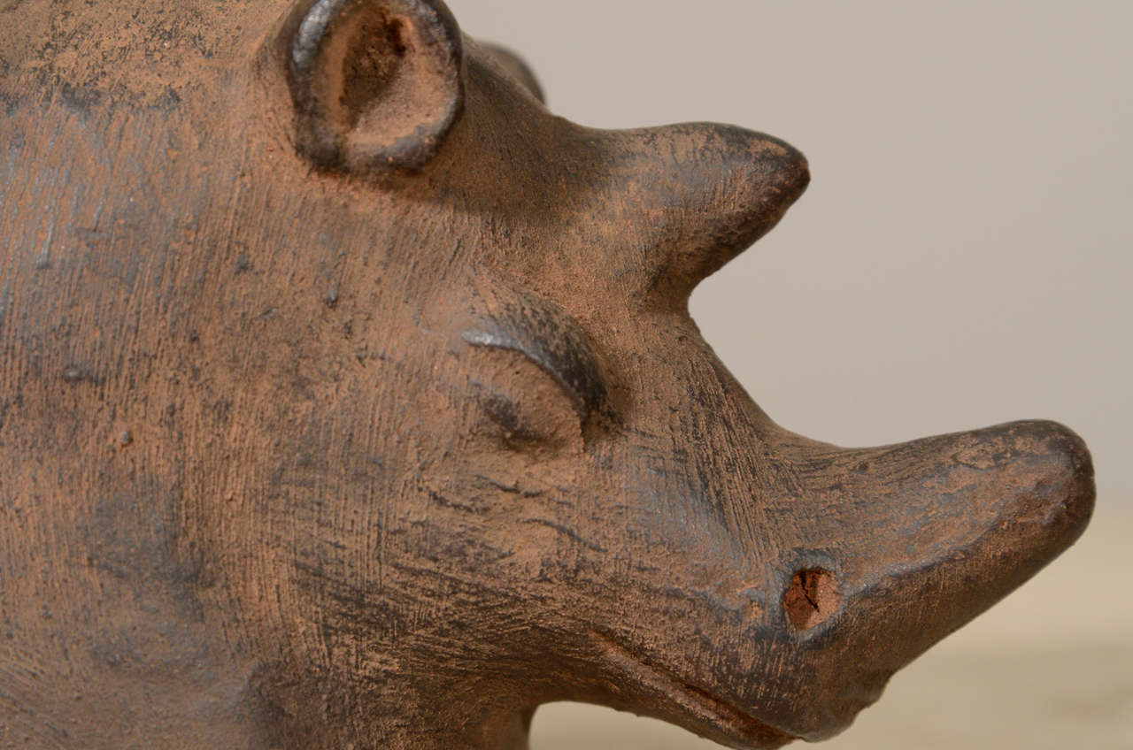 Rhino Puppet Head by the Makua People of southern Tanzania at 1stDibs