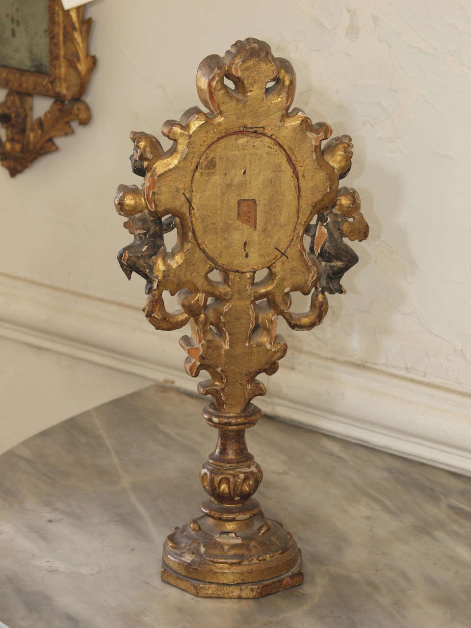18th C. Italian Parcel Gilt Reliquary at 1stDibs | reliquary for sale