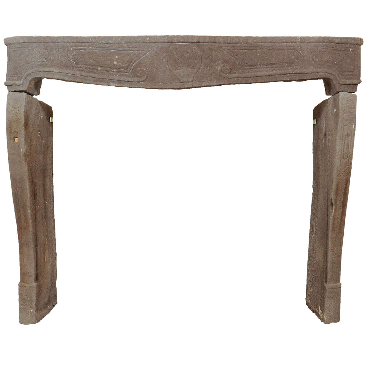 Spectacular 16th Century French Castle Fireplace from Hard French Stone ...