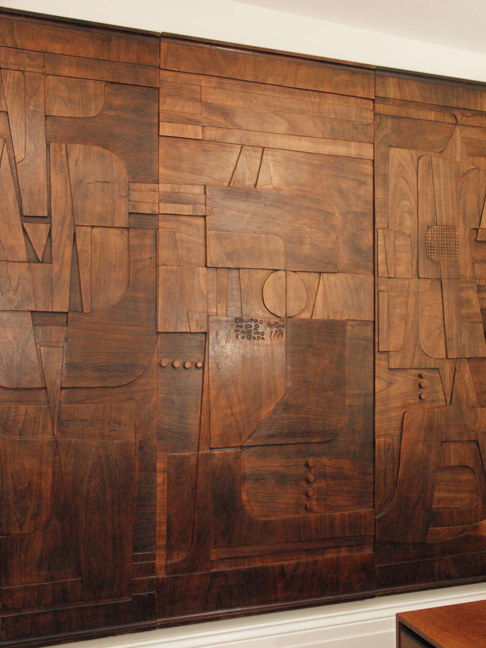 Five Exceptional Constructivist Wall Panels signed Gruppo NP2 at 1stDibs