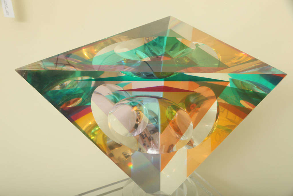 Lucite Sculpture at 1stDibs
