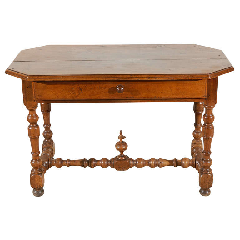 French Canted Corner Table For Sale at 1stDibs
