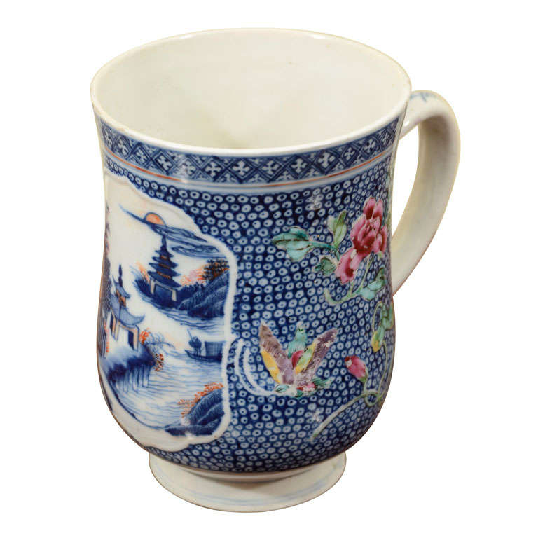 Chinese export mug at 1stDibs