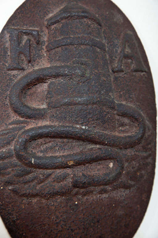 Philadelphia Fire Marker For Sale at 1stDibs