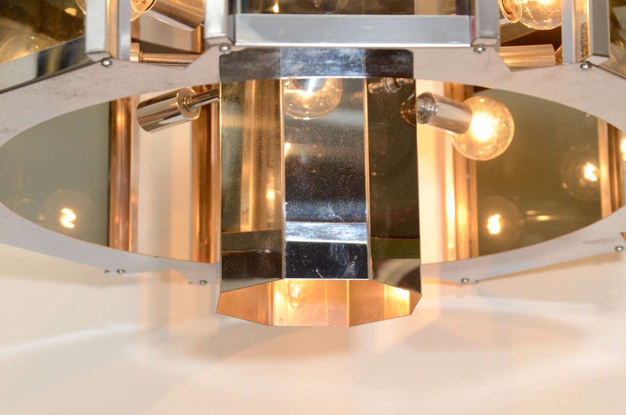 Mid Century Octagonal Fixture by Frederick Raymond at 1stDibs ...