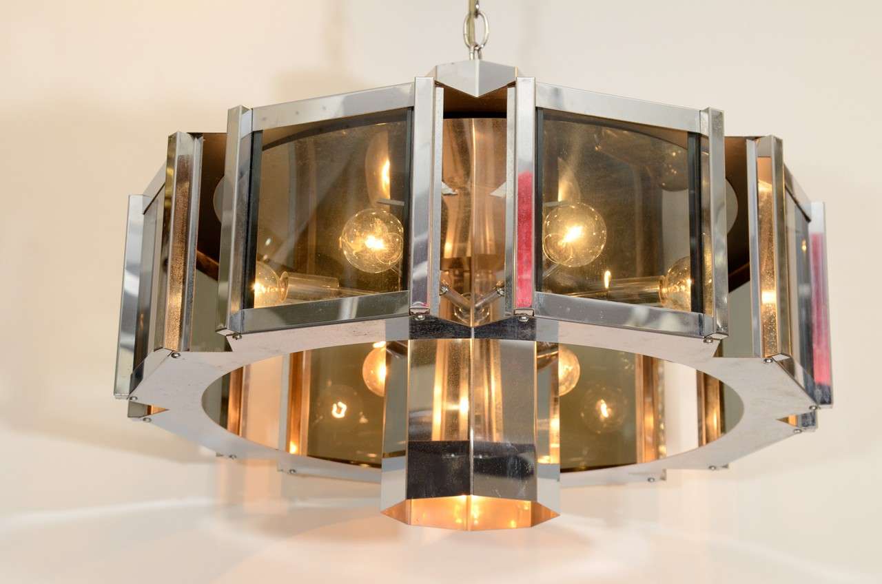 Mid Century Octagonal Fixture by Frederick Raymond at 1stDibs ...