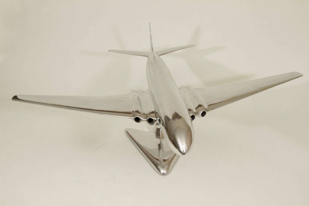 De Havilland Comet Cast Aluminum Airplane Model at 1stDibs