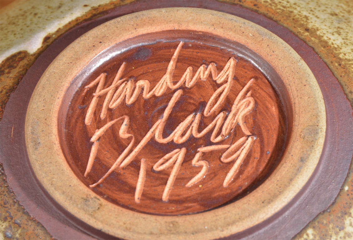 Pottery Bowl by Harding Black For Sale at 1stDibs