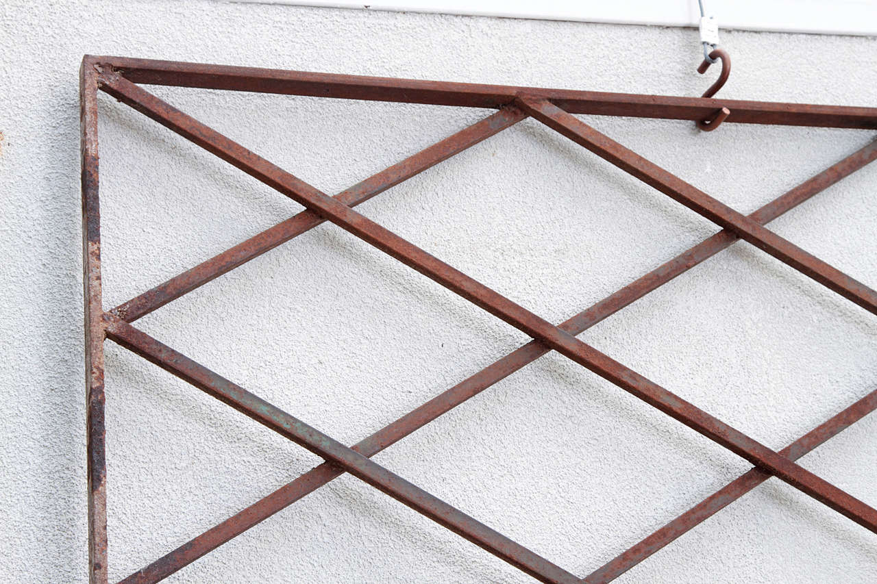 Antique French Garden Trellis at 1stDibs | antique trellis, antique ...