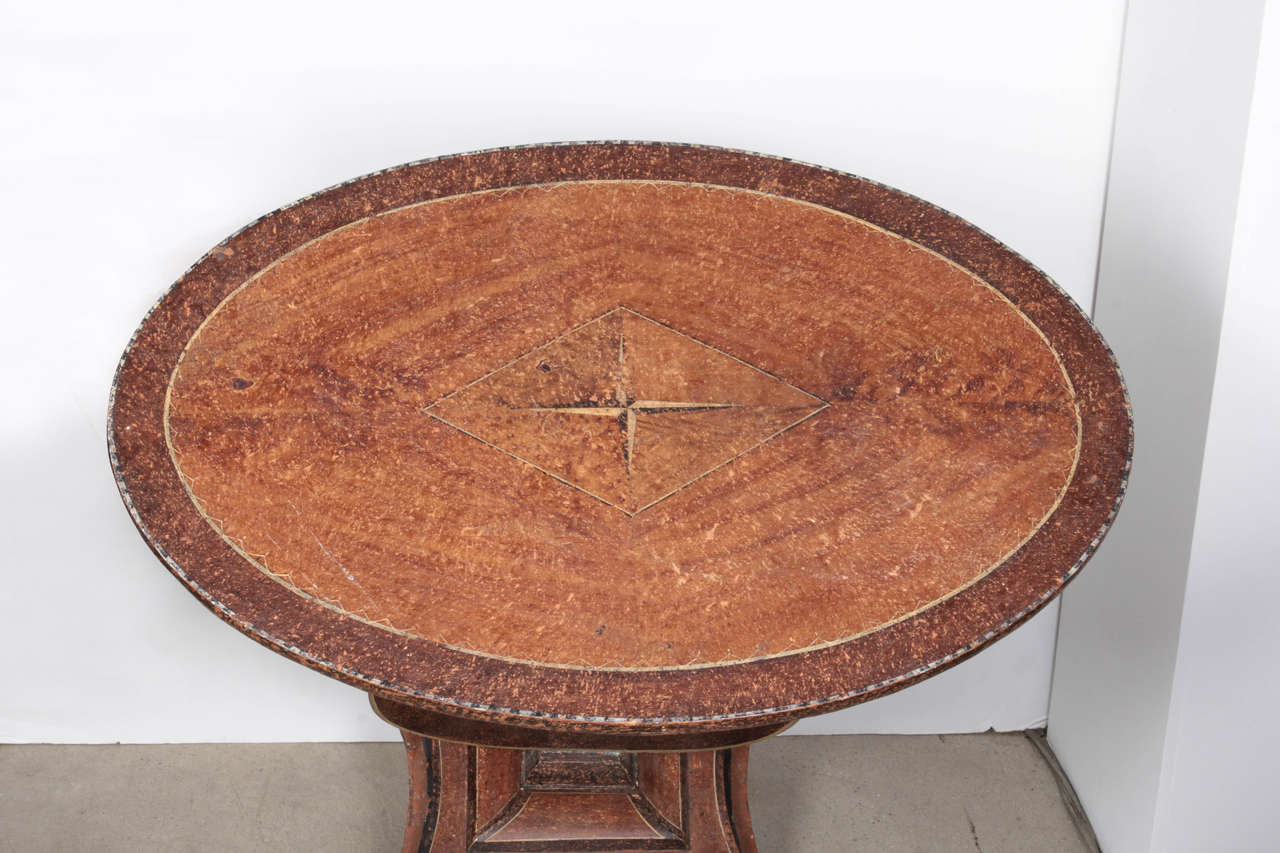 Swedish Lyre Table For Sale at 1stDibs | table lyre, antique lyre table ...