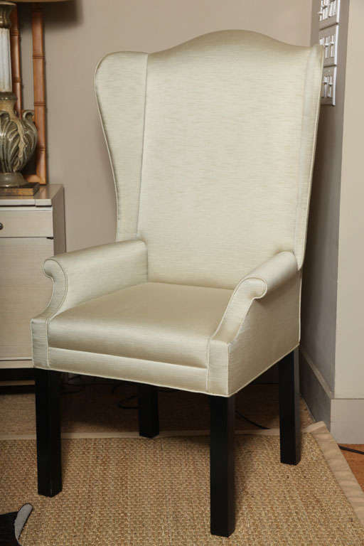 Pair of wingback "host and Hostess" chairs at 1stDibs | wingback ...