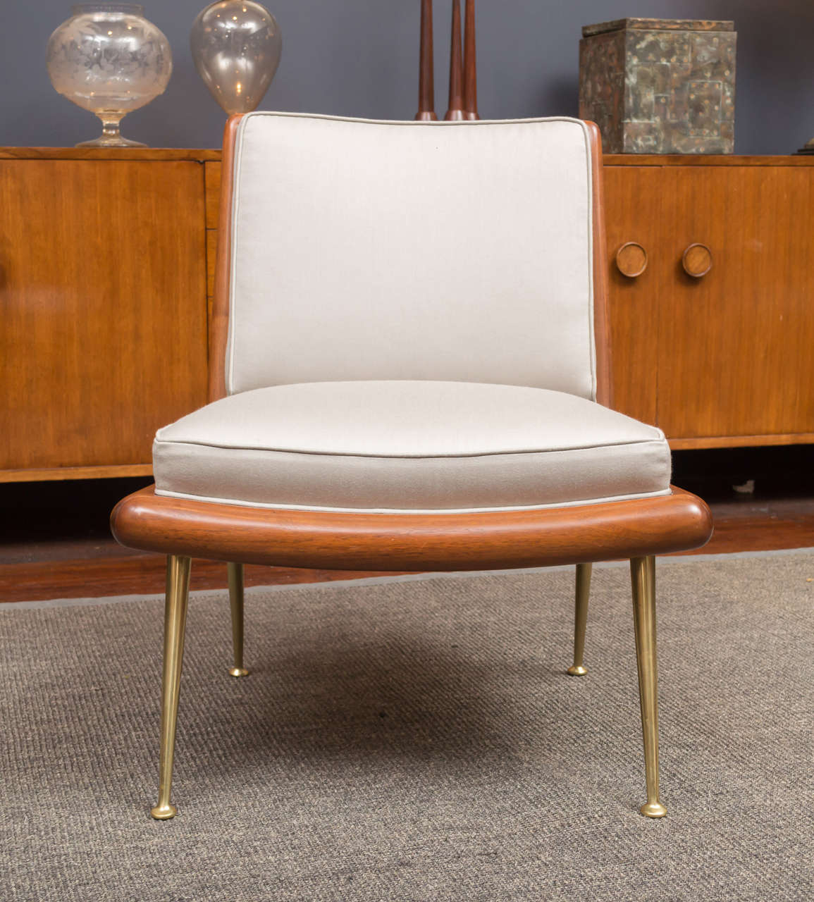 T.H. Robsjohn-Gibbings Chair at 1stdibs