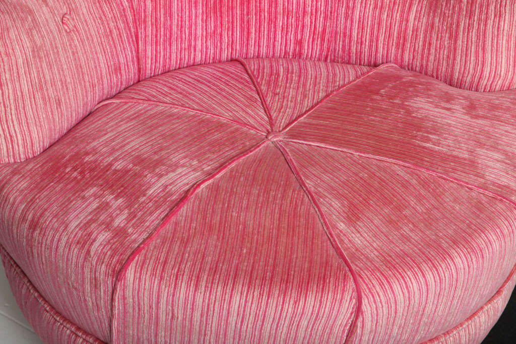 Pair of 60's Mod Pinwheel Chairs at 1stDibs | 60s mod furniture, pink ...