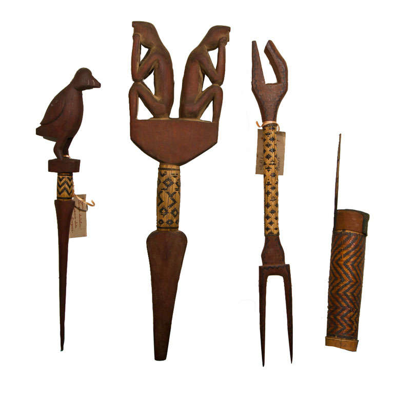 Yekuana Tribe Ceremonial Weapons for Initiations For Sale at 1stDibs