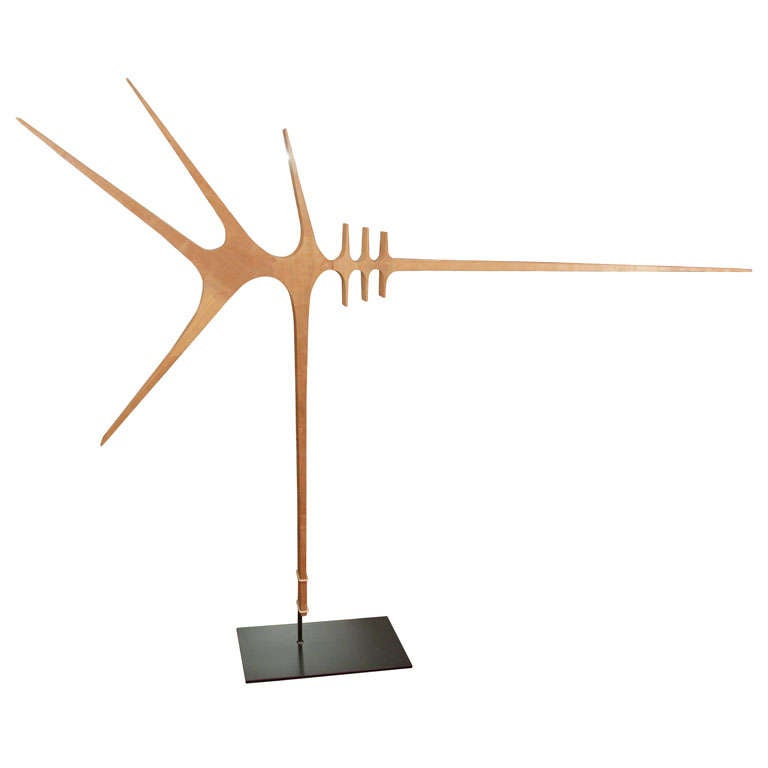 Modernist Ray gun sculpture at 1stDibs