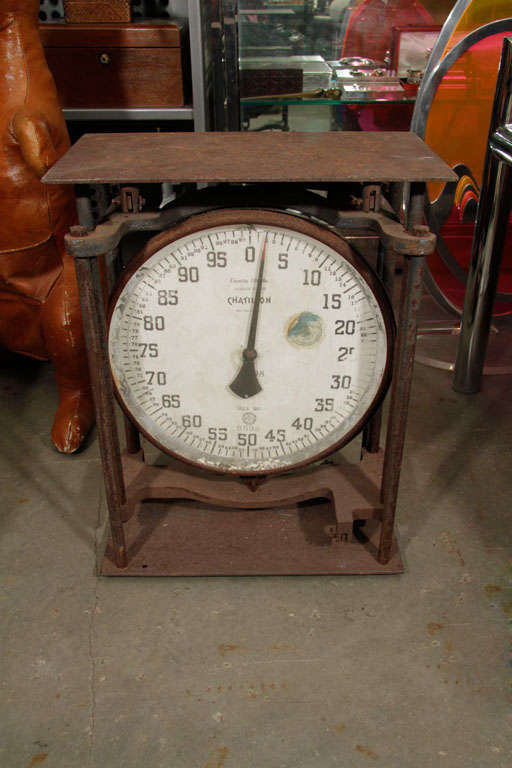 Incredible Pair of Vintage Train Scales at 1stDibs