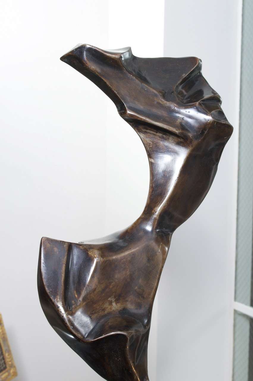 Hand Forged Bronze Scultpure by Adam P. Gale, "Fable" at 1stDibs