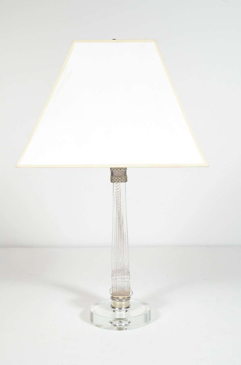 1940s Hollywood Plume Table Lamp From The Devil Wears Prada at 1stDibs