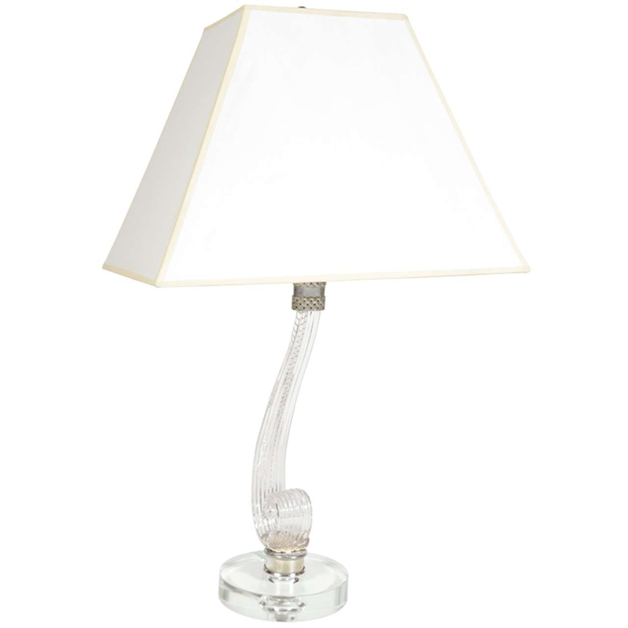 1940s Hollywood Plume Table Lamp From The Devil Wears Prada at 1stDibs