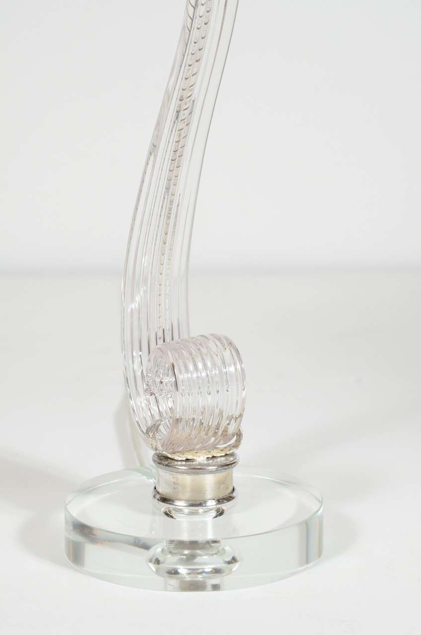 1940s Hollywood Plume Table Lamp From The Devil Wears Prada at 1stDibs