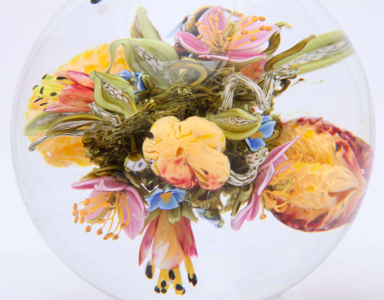 Paul Stankard Orb From The "Flower, Fruit And Nut" Series at 1stDibs