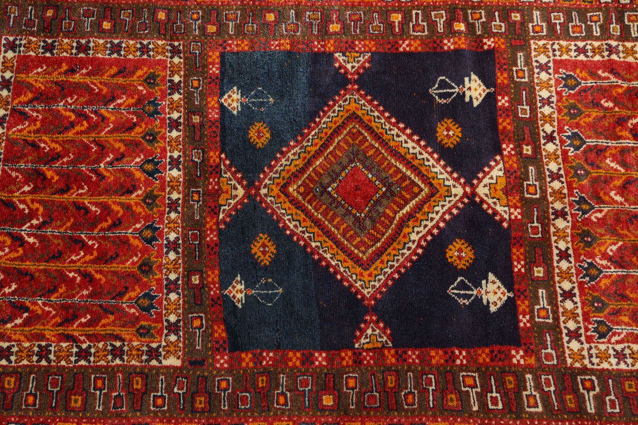 Moroccan Vintage Tribal African Rug For Sale at 1stDibs | african ...