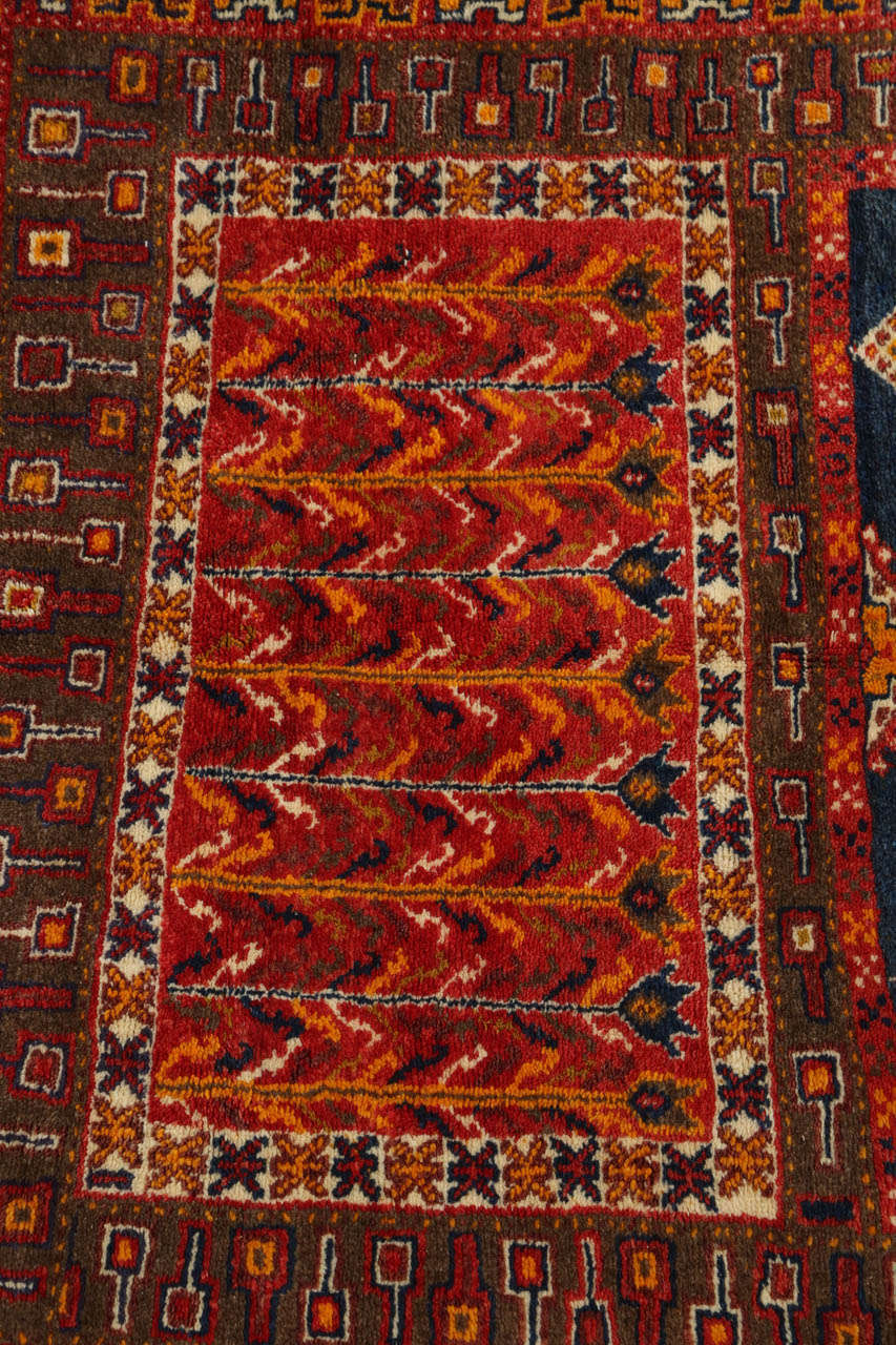 1960s Moroccan Vintage Tribal African Rug For Sale at 1stDibs | african ...