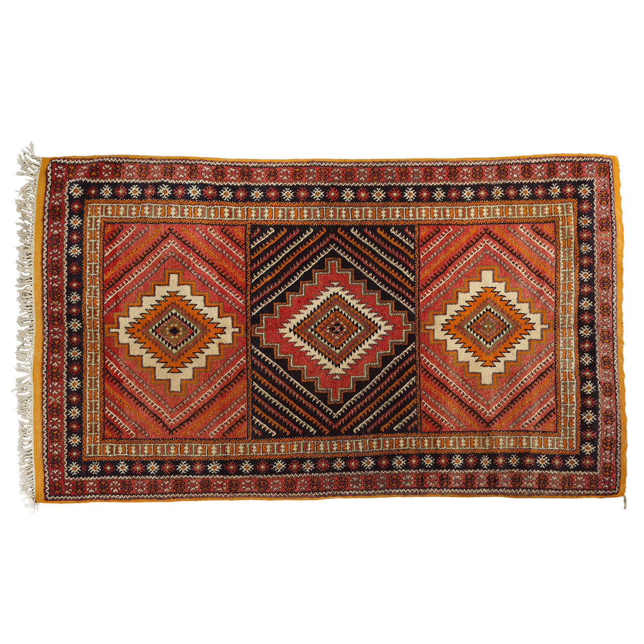 Moroccan Tribal African Rug For Sale at 1stDibs | african tribal rugs ...