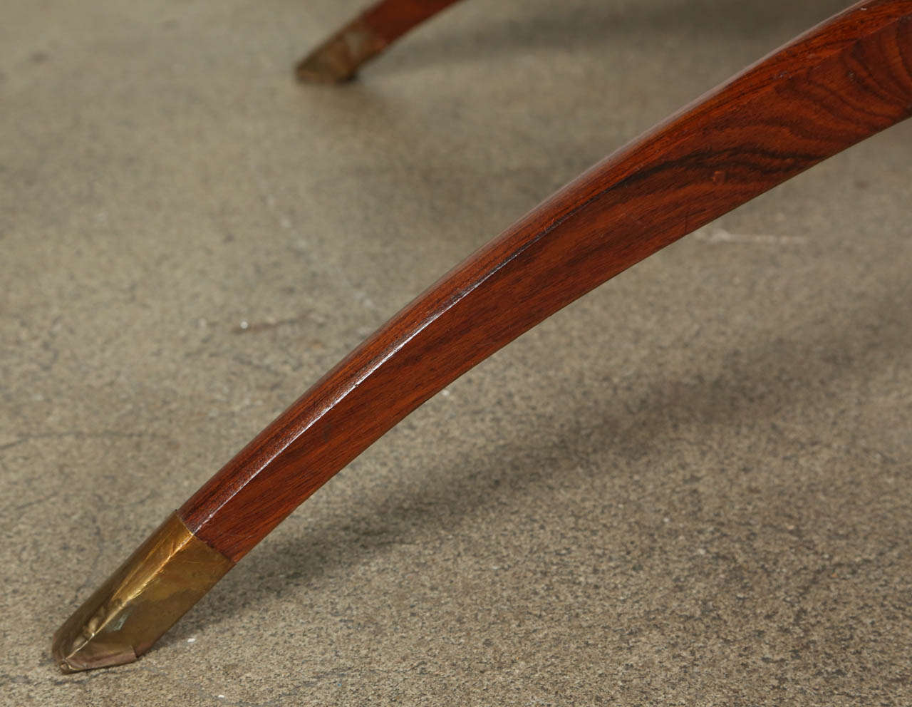 Brass Tray Mid-Century Rectangular Coffee Table at 1stDibs