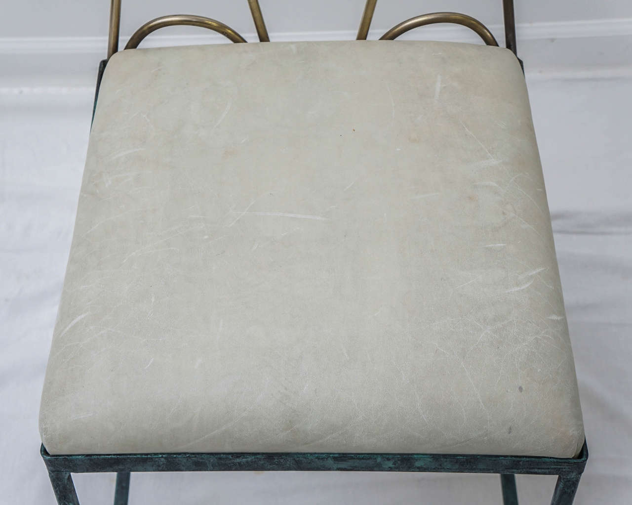 Pair of Mario Villa Bronze Side Chairs at 1stDibs