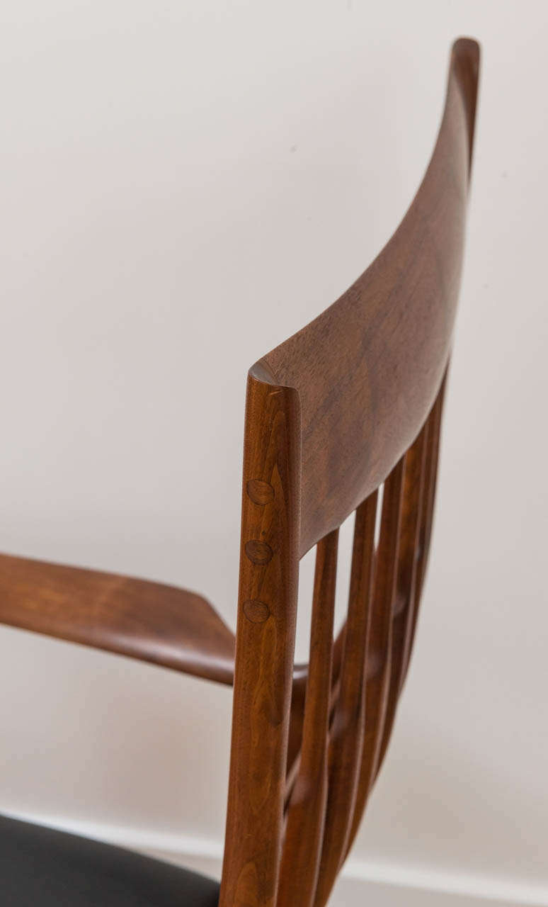 Sam Maloof Signed and Dated Arm Chair at 1stDibs