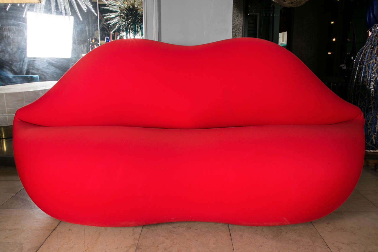 Famous Design Pop Sofa "BOCCA" at 1stDibs | sofa bocca, bocca sofa