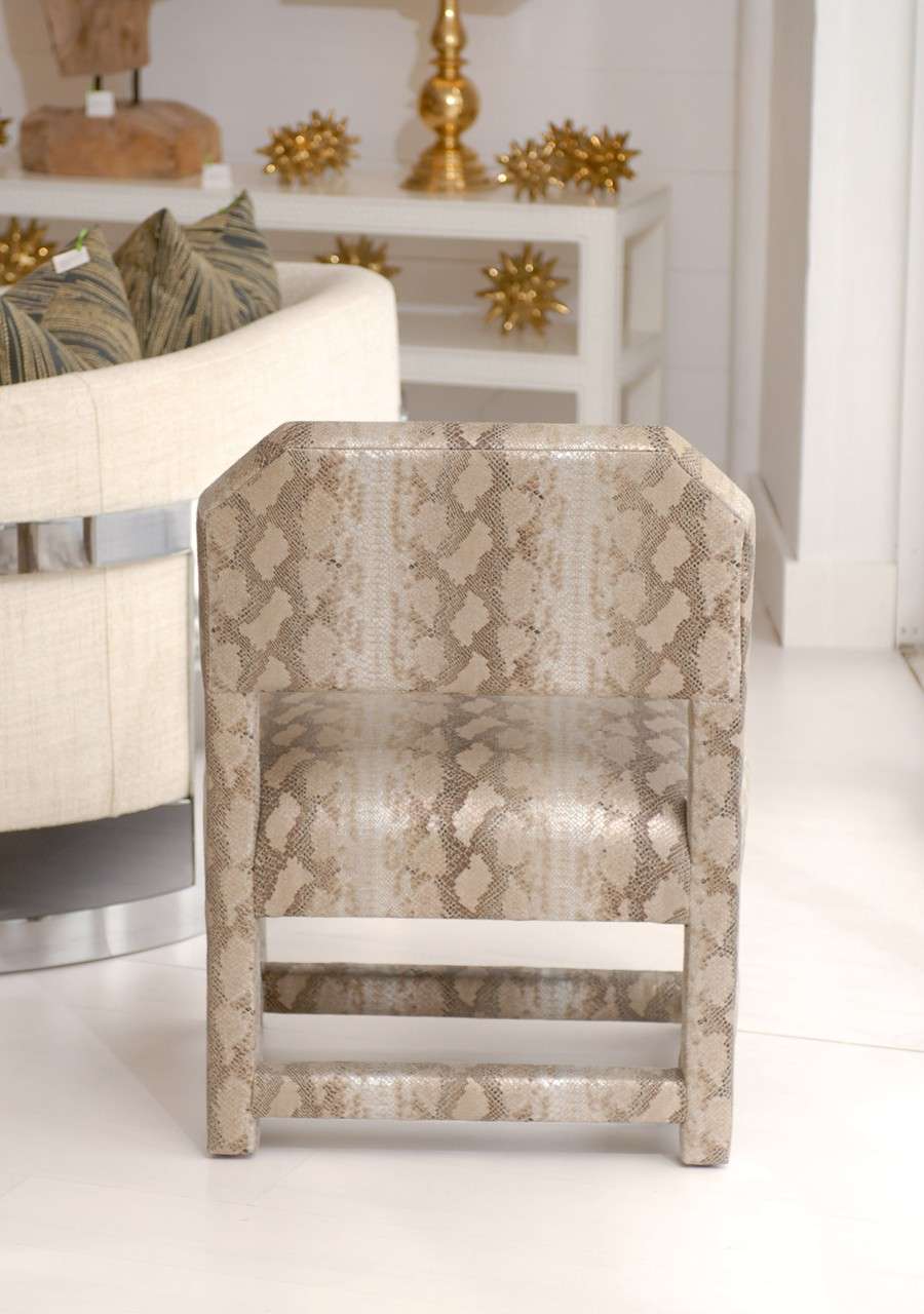 Pair Python Chairs For Sale at 1stDibs