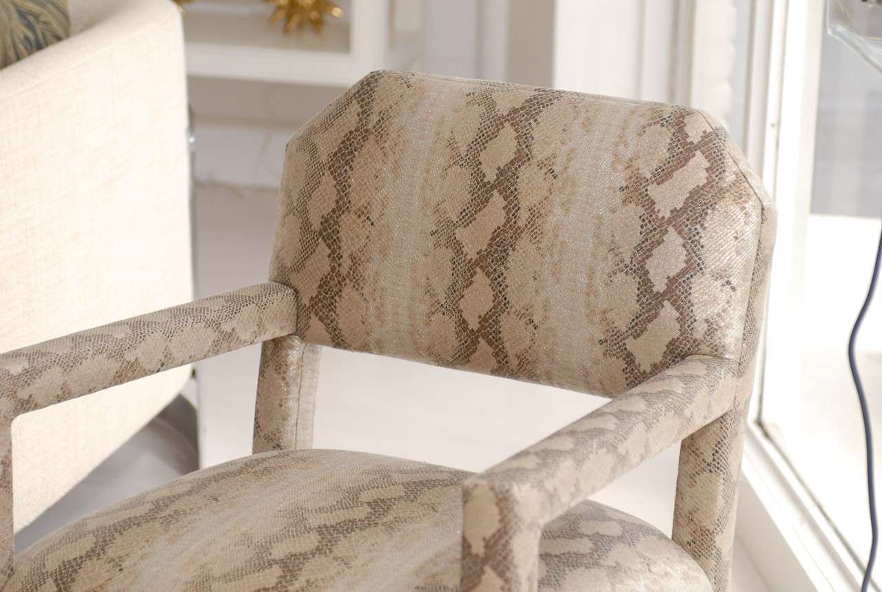 Pair Python Chairs For Sale at 1stDibs