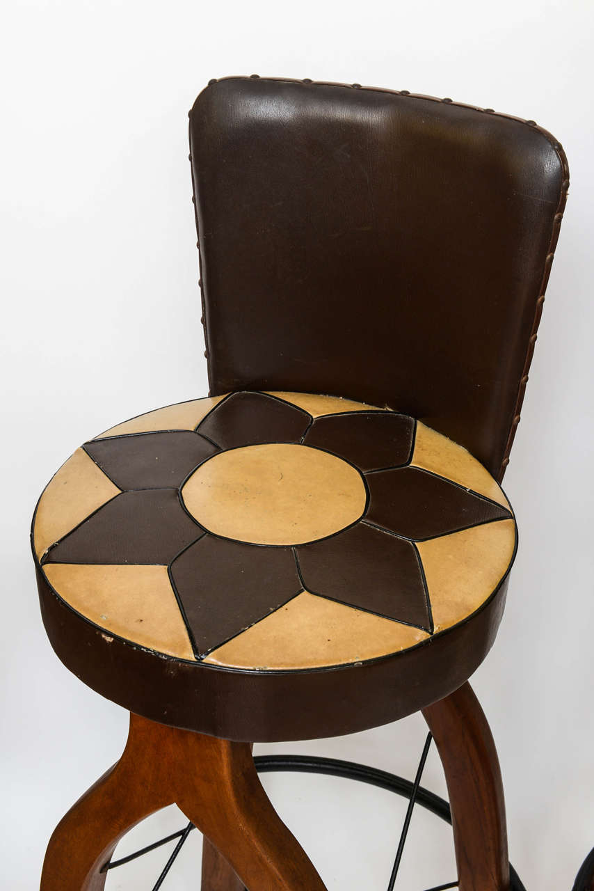 Pair of Whimsical Carved Camel Motif Bar Stools at 1stDibs | whimsical ...