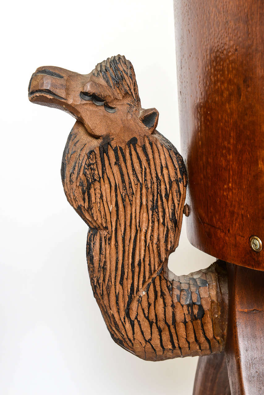 Pair of Whimsical Carved Camel Motif Bar Stools at 1stDibs | whimsical ...