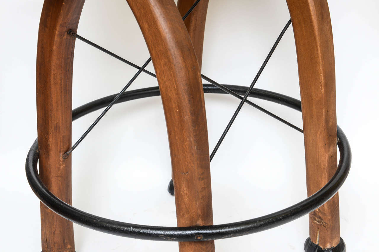 Pair of Whimsical Carved Camel Motif Bar Stools at 1stDibs | whimsical ...