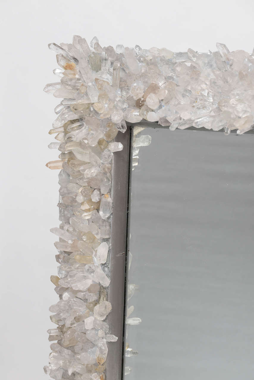 Rock Crystal Mirror at 1stDibs | chrystal mirror, mirror rock