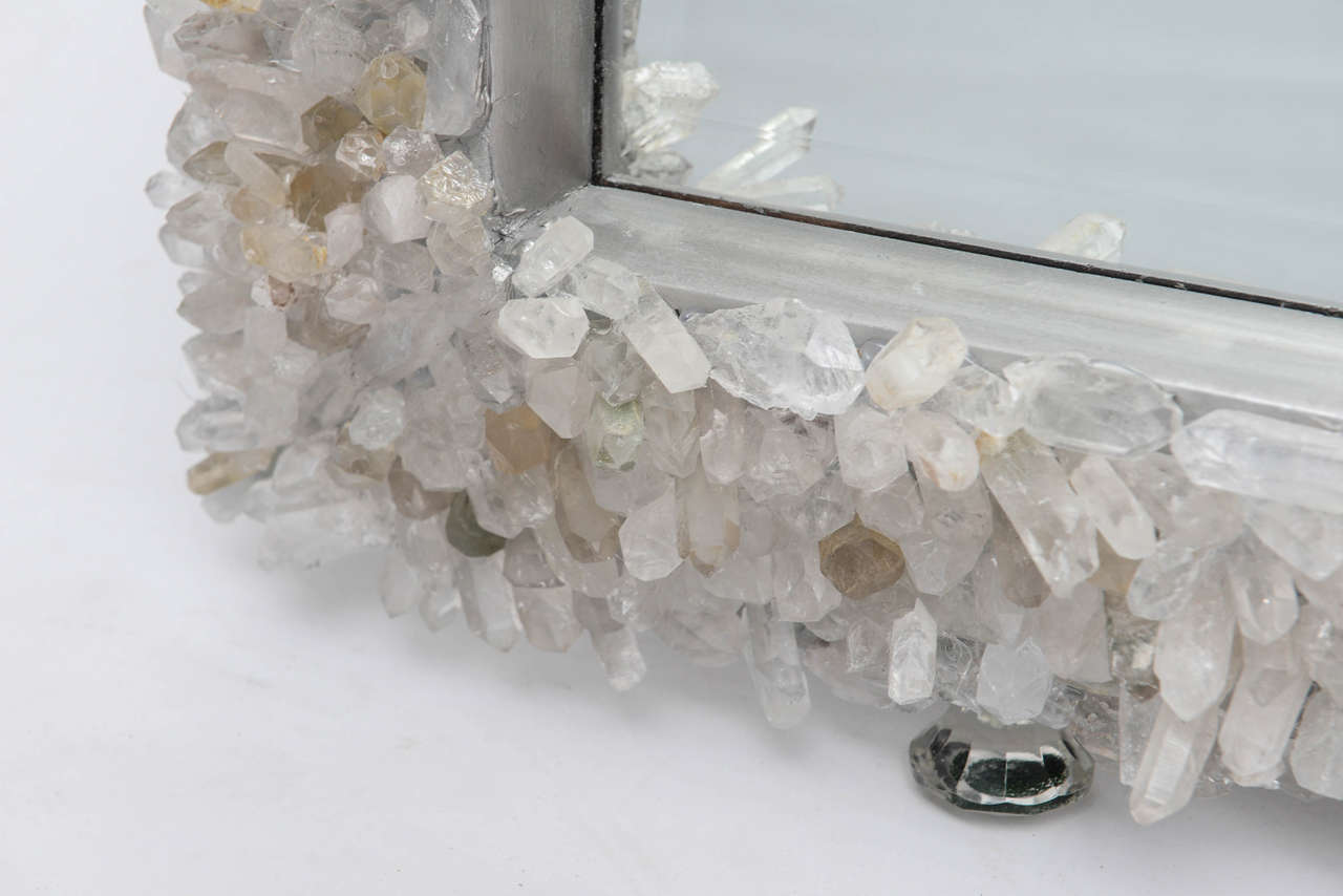 Rock Crystal Mirror at 1stDibs | chrystal mirror, mirror rock