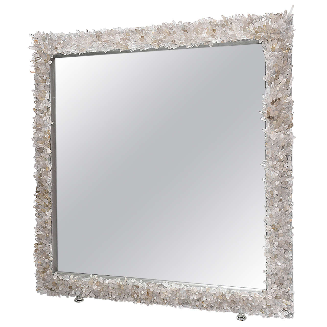 Rock Crystal Mirror at 1stDibs | chrystal mirror, mirror rock