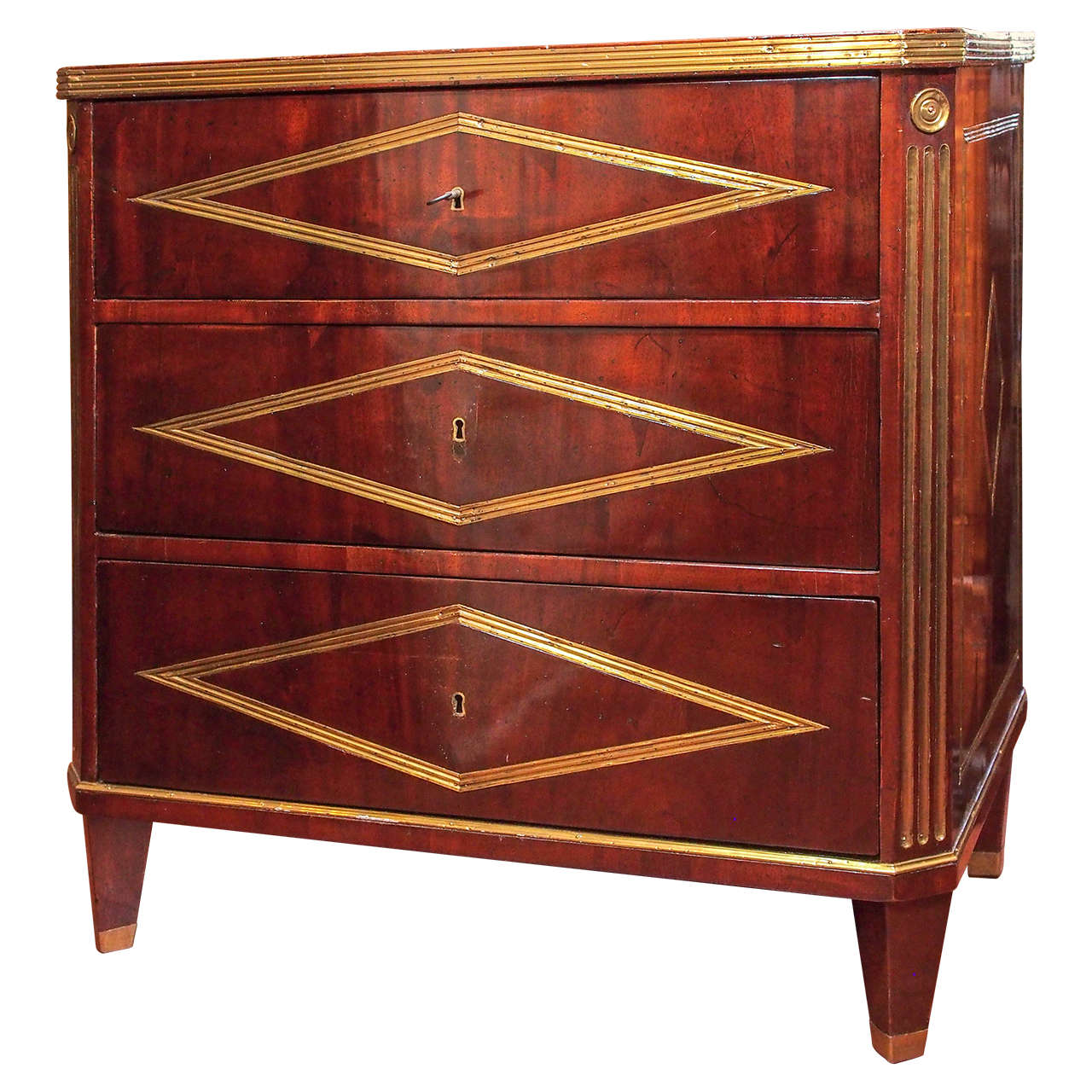 Russian Early 19th Century Neoclassical Commode For Sale at 1stDibs