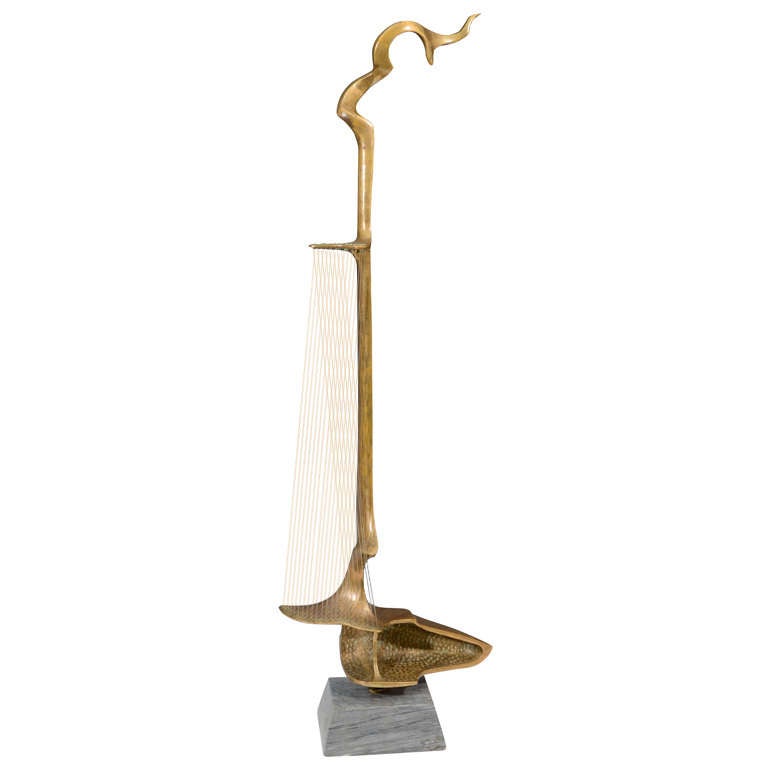 "The Scientists" Mid Century Surrealist Sculpture by William H ...