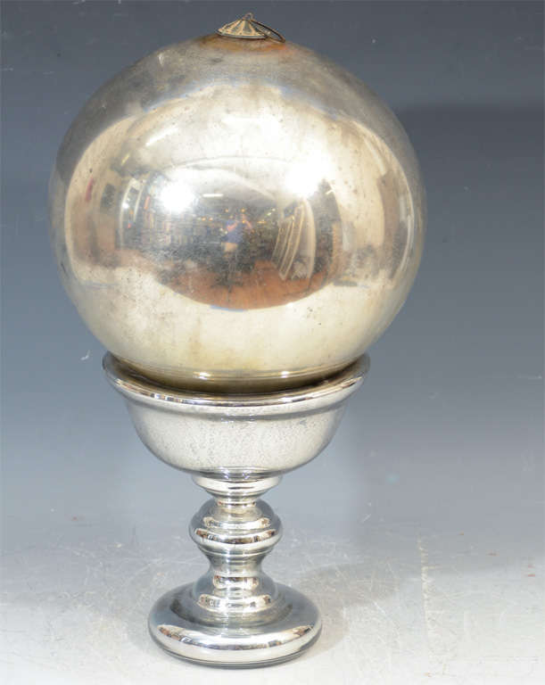 Antique 19th Century "Witching Ball" with Modern Stand at 1stDibs ...