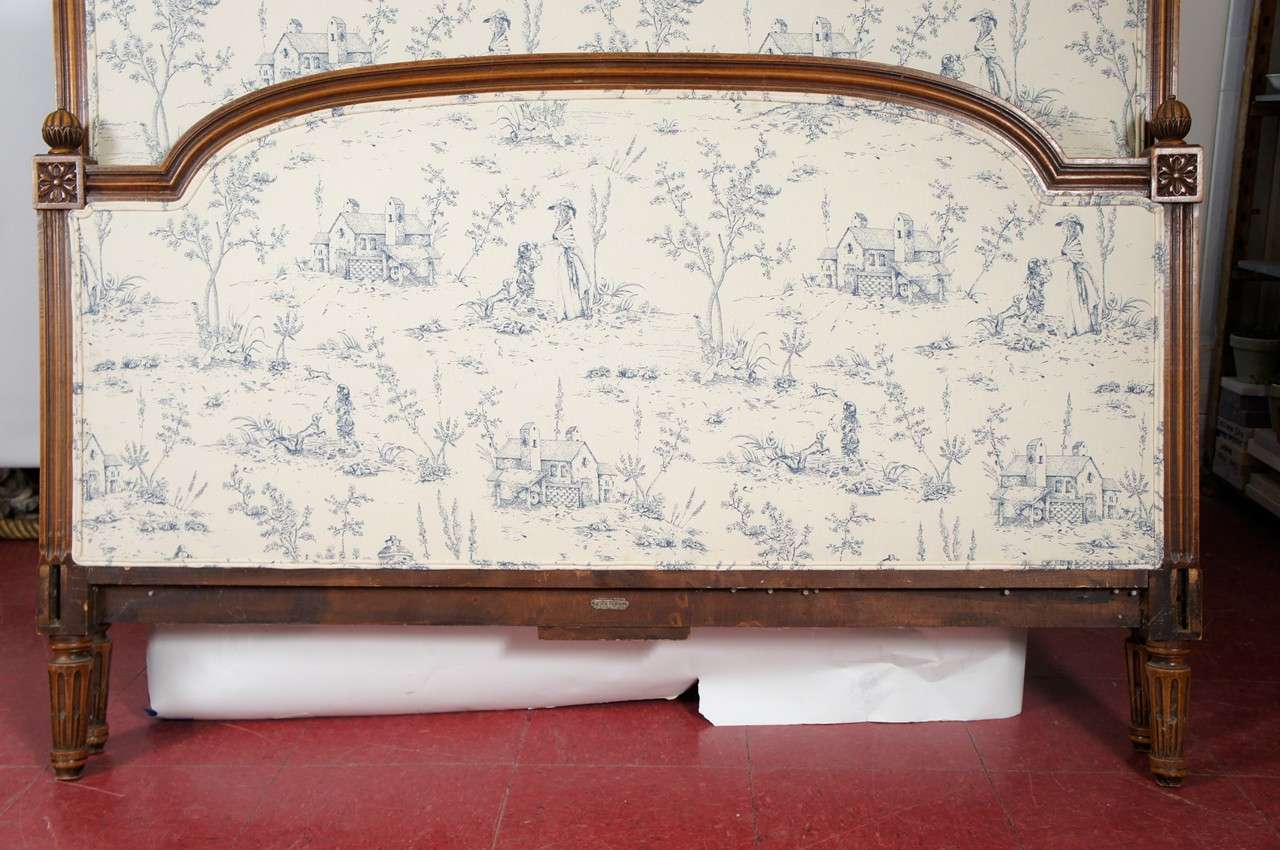 French Upholstered Headboard at 1stDibs | french headboard, french ...