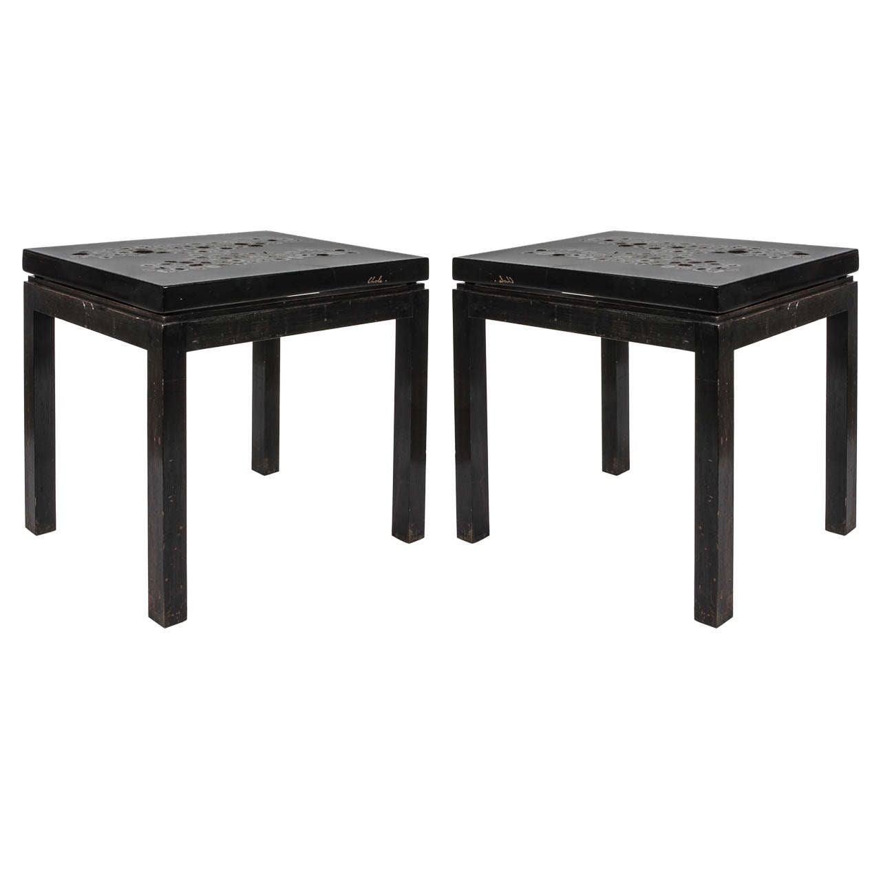 Pair of Side Tables by Ado Chale at 1stDibs