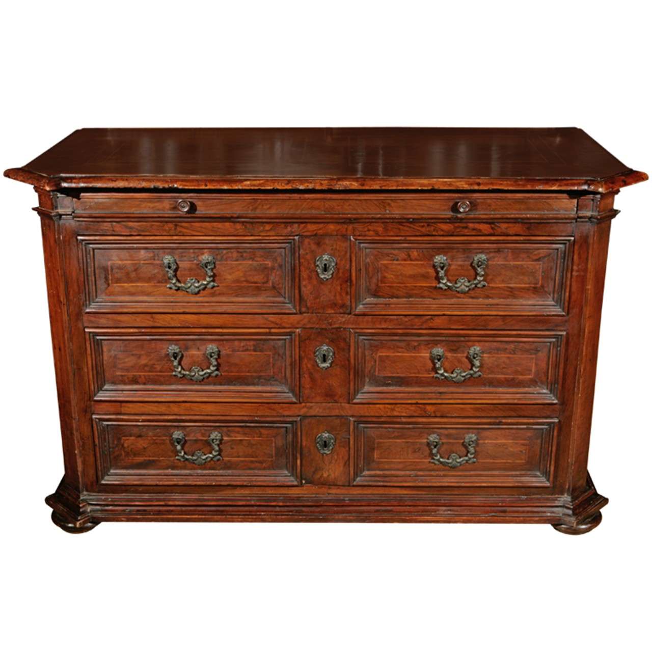 Antique English Eastlake Oak Four-Drawer Commode or Dresser For Sale at ...