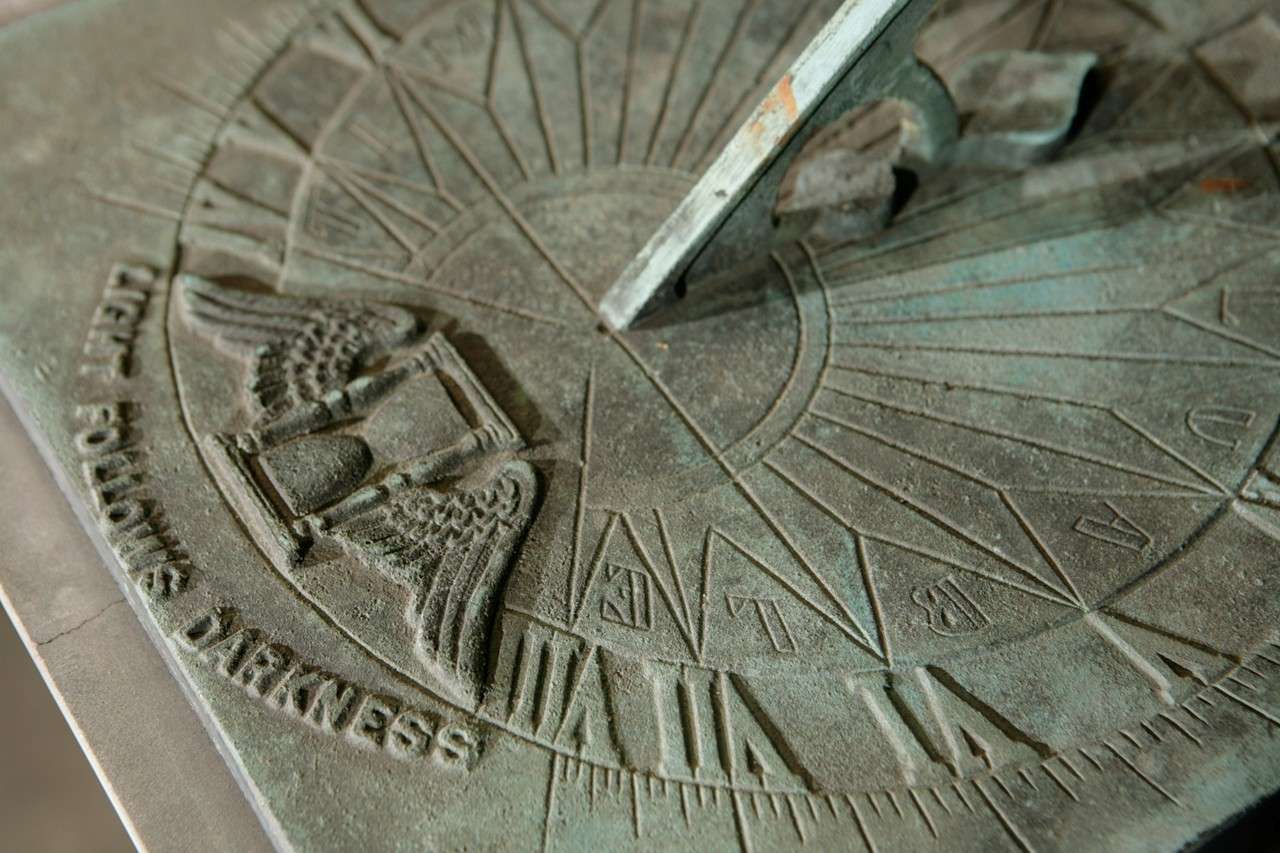 Mid Century American Sundial at 1stDibs