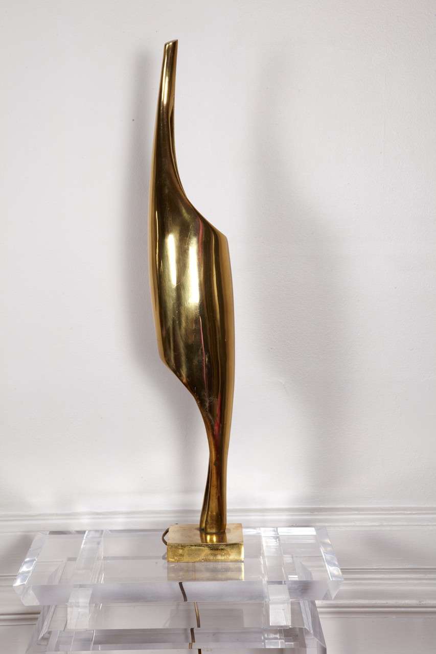 Fantastic Sculptural Lamp By Michael For Sale at 1stDibs