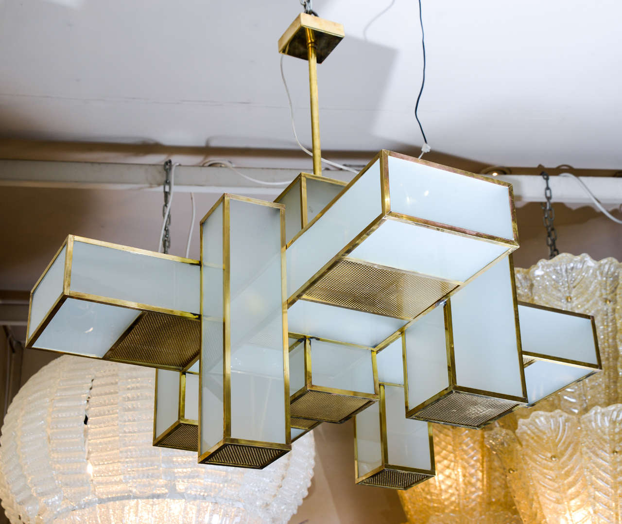 1960s Chandelier Attributed to Jean Perzel at 1stDibs | 1960's ...