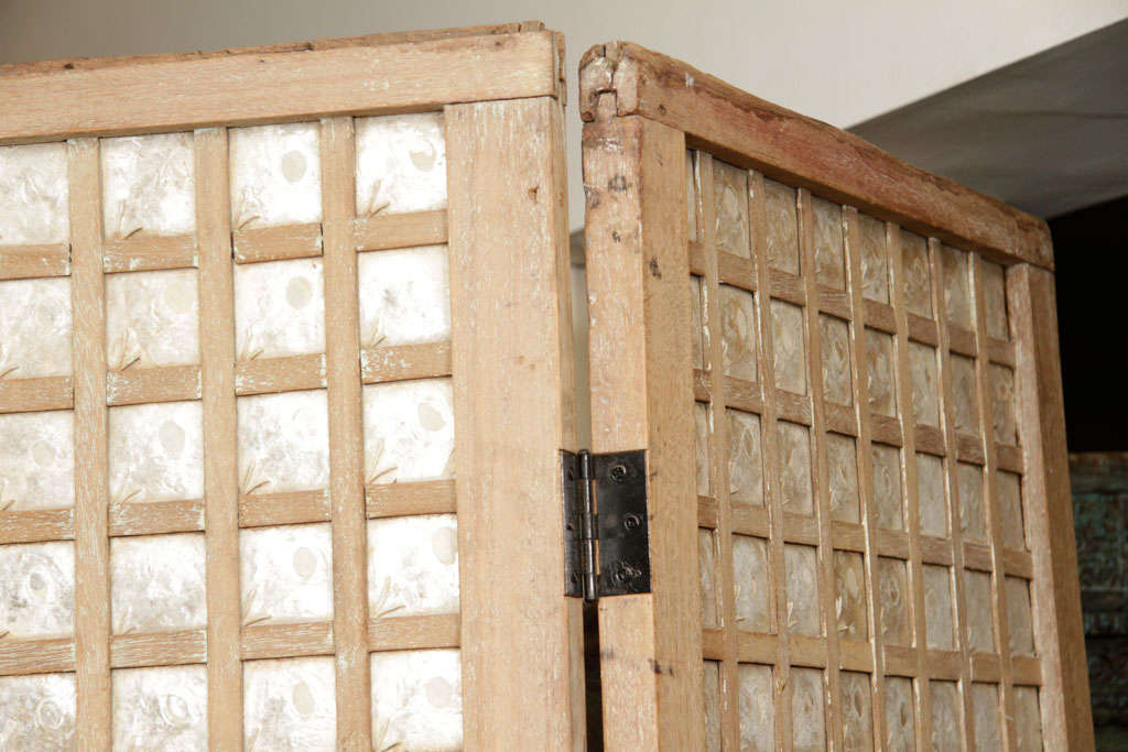 Capiz Shell Window Element Screens For Sale at 1stDibs